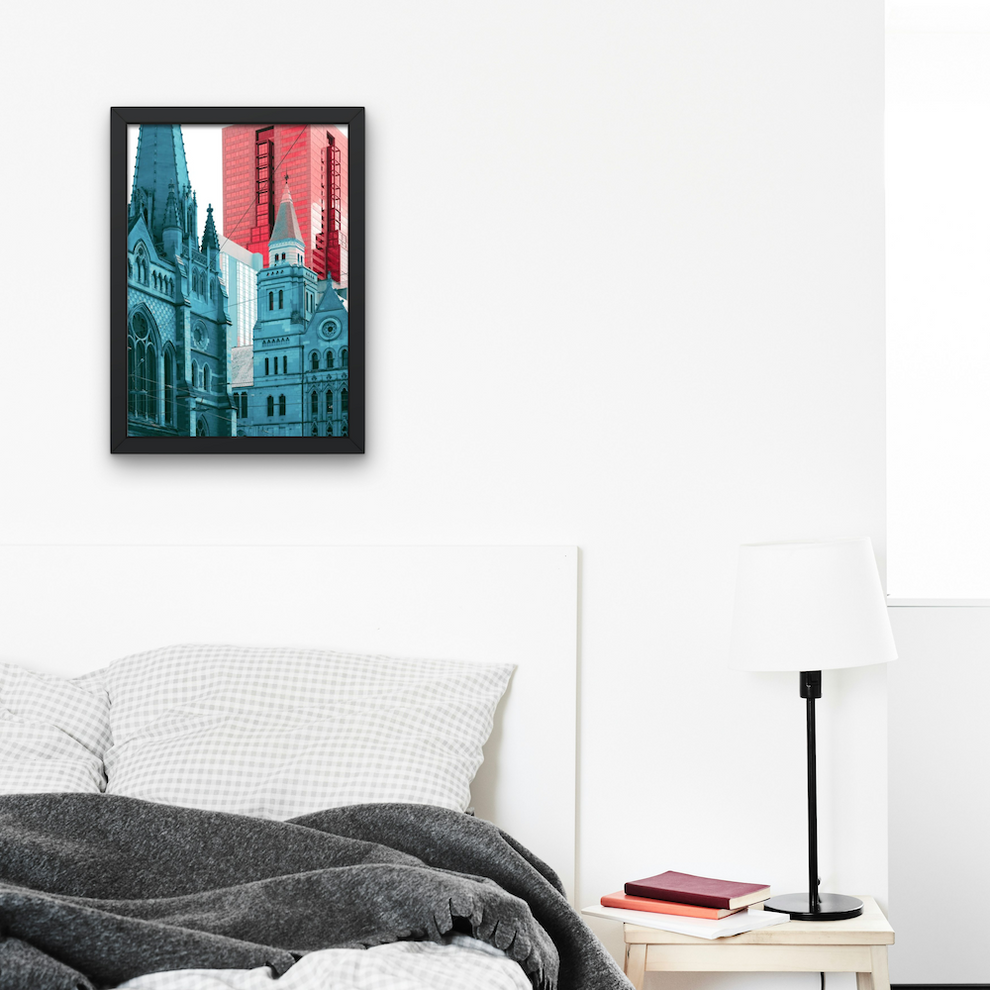 Print and Frame Tasmanian Oak Frame – Fitzroy Frame Makers